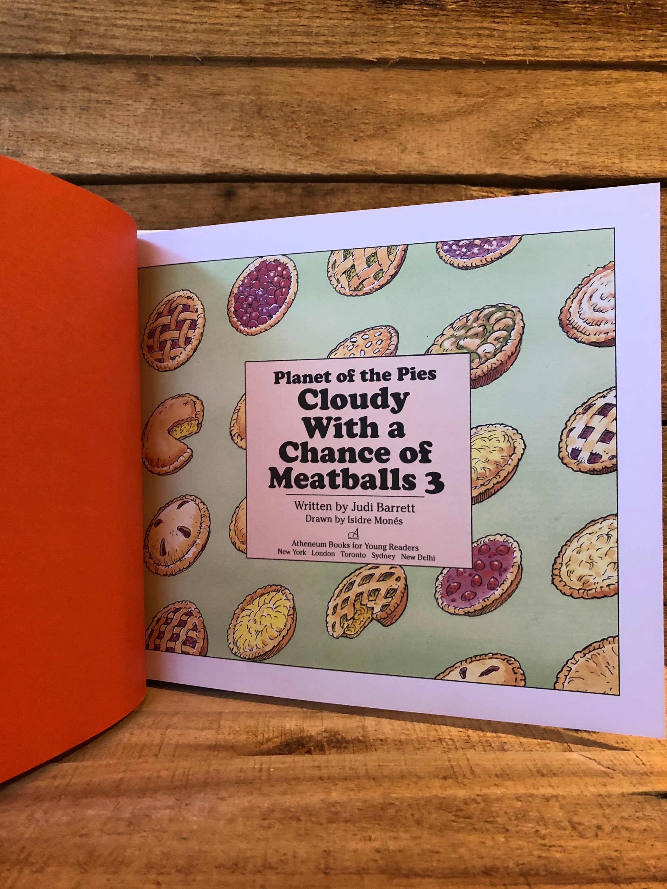 Cloudy With A Chance Of Meatballs Book Cover