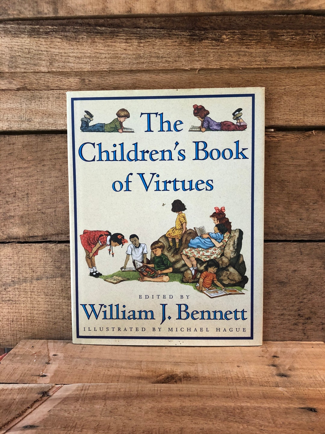 The Children's Book of Virtues Edited by William J. Bennett Illustrated ...