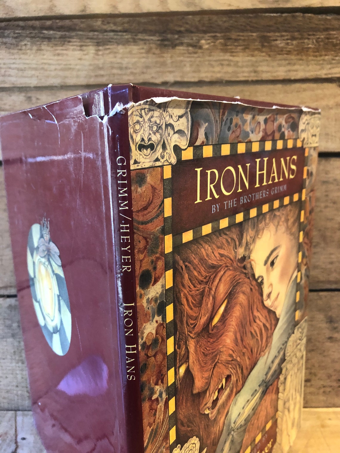Iron Hans by the Brothers Grimm Illustrated by Marilee Heyer: - Etsy