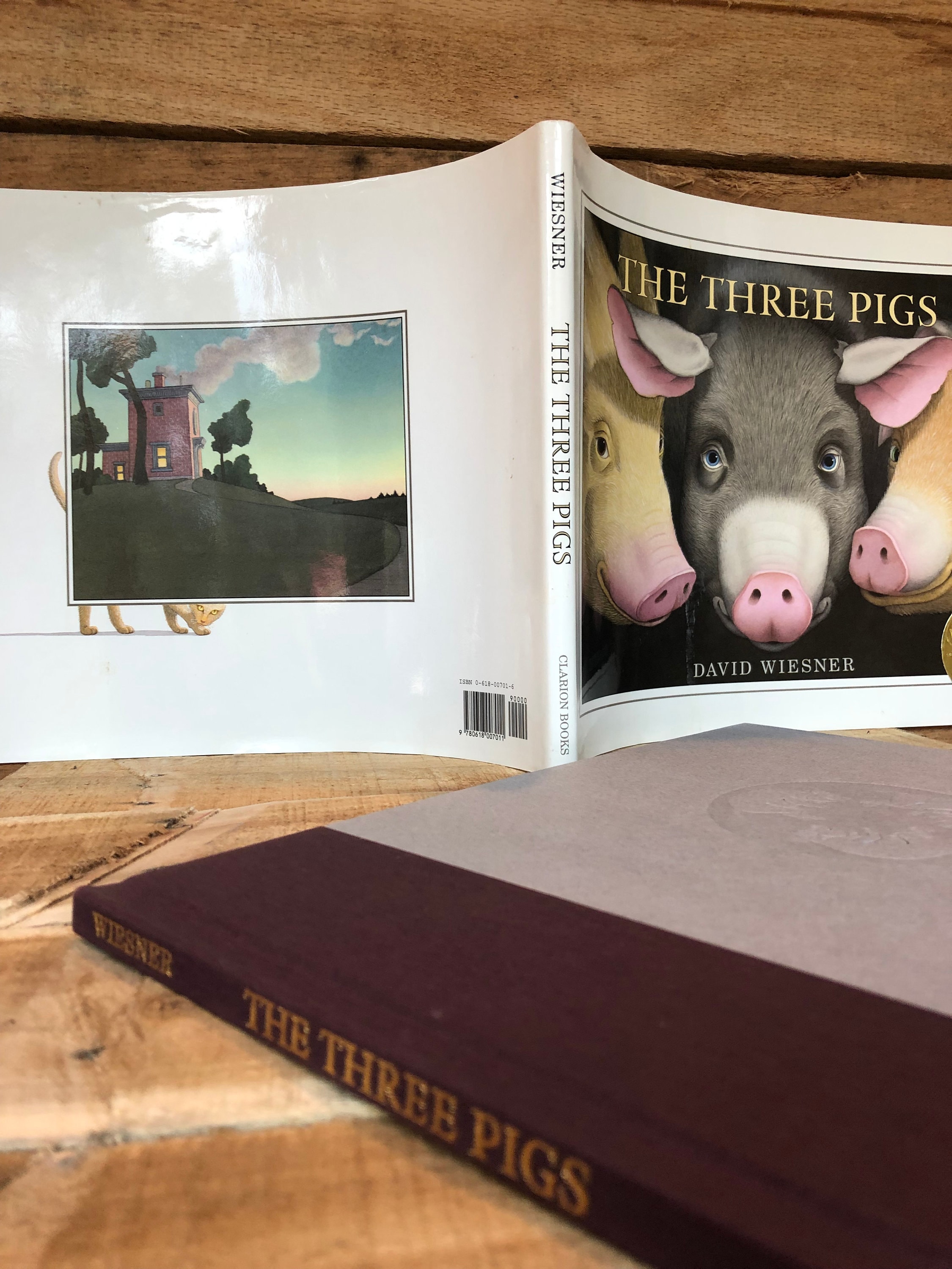 The Three Pigs by David Wiesner: With Dust Jacket 2001 | Etsy