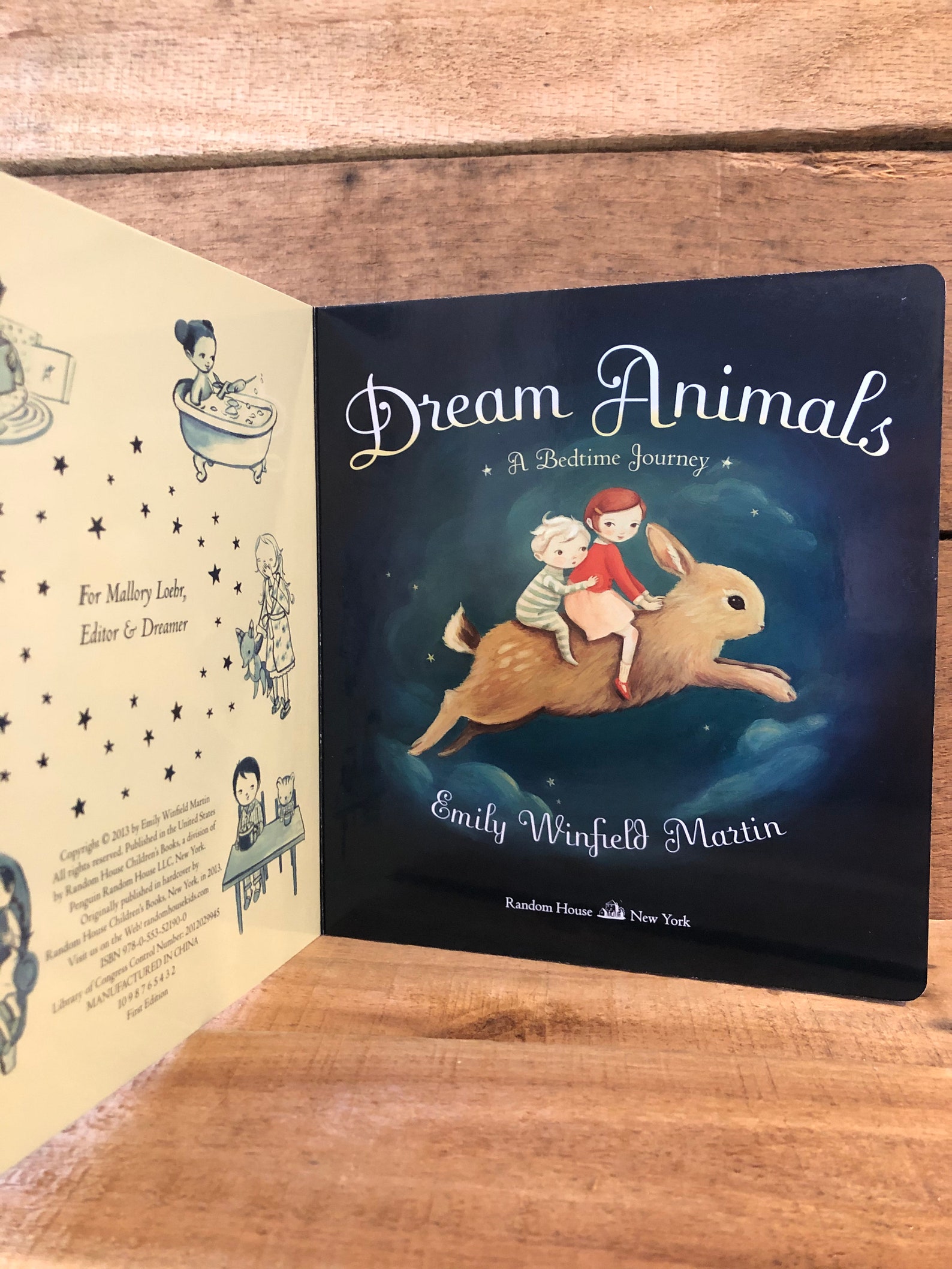 Dream Animals by Emily Winfield Martin: Board Book 2013 | Etsy
