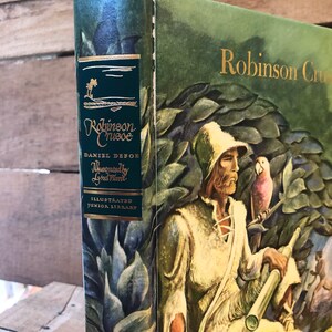 Robinson Crusoe Illustrated Junior Library: 1980 - Etsy