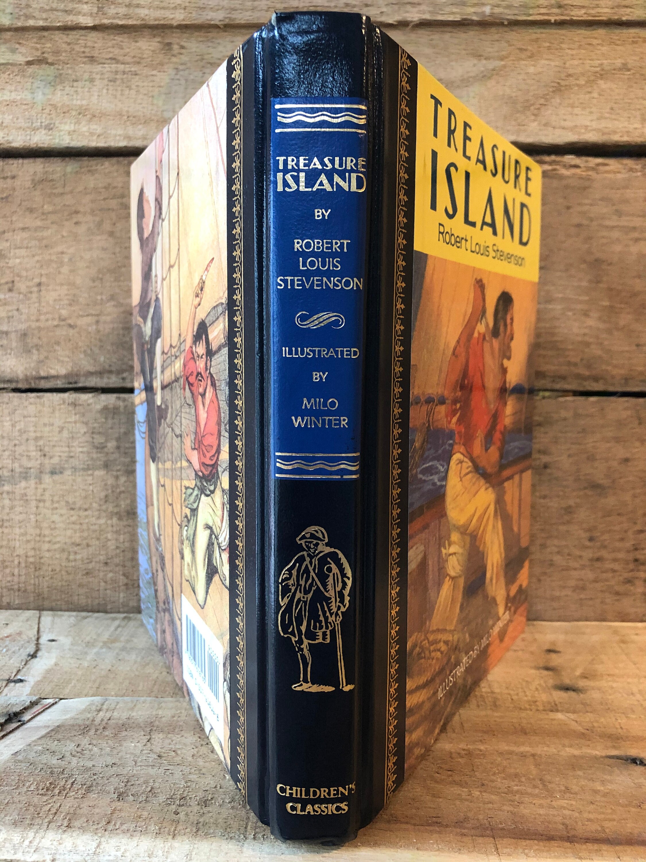 Treasure Island by Robert Louis Stevenson Illustrated by Milo - Etsy