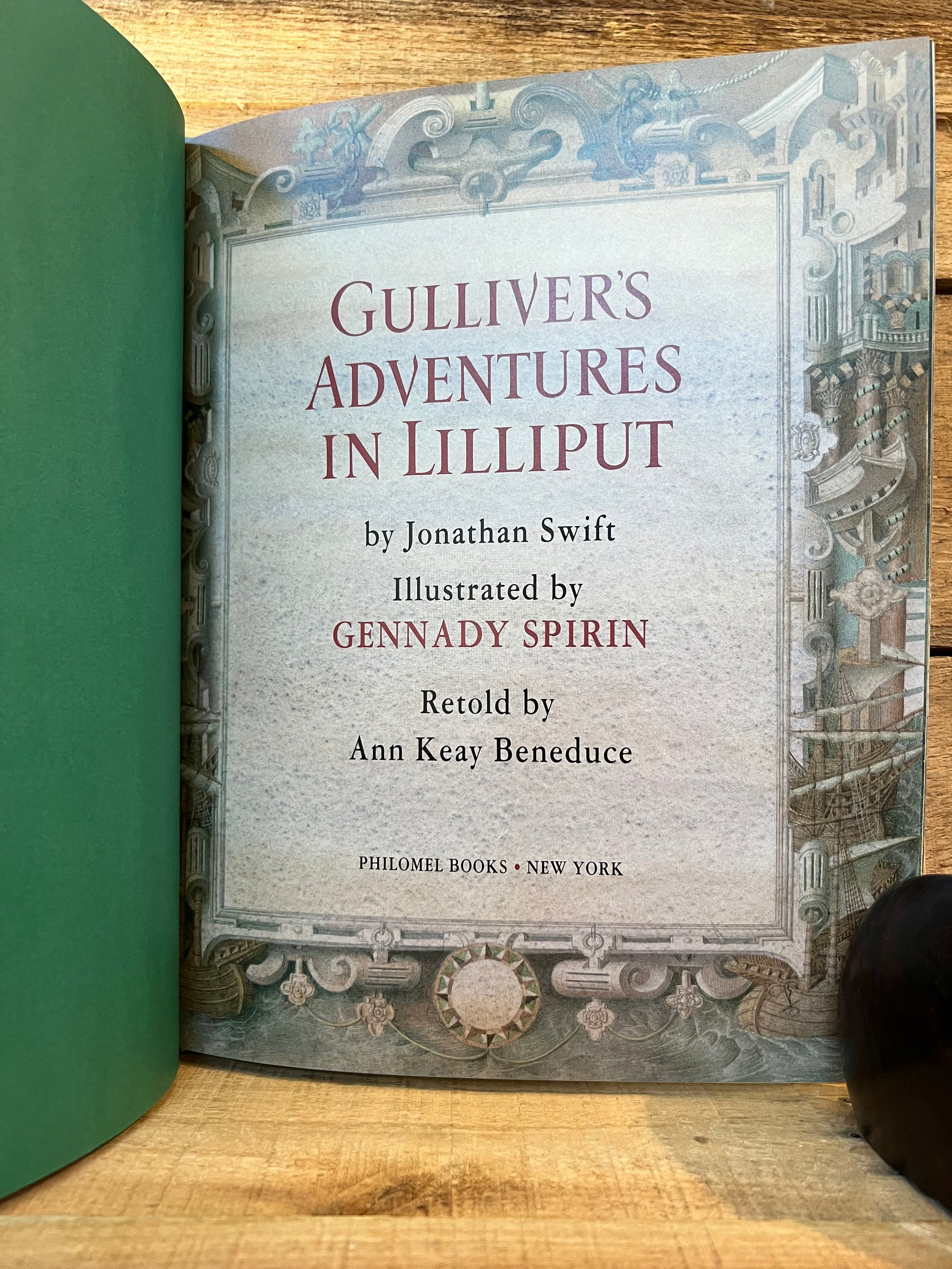 Gulliver's Adventures in Lilliput by Jonathan Swift, Illustrated by ...