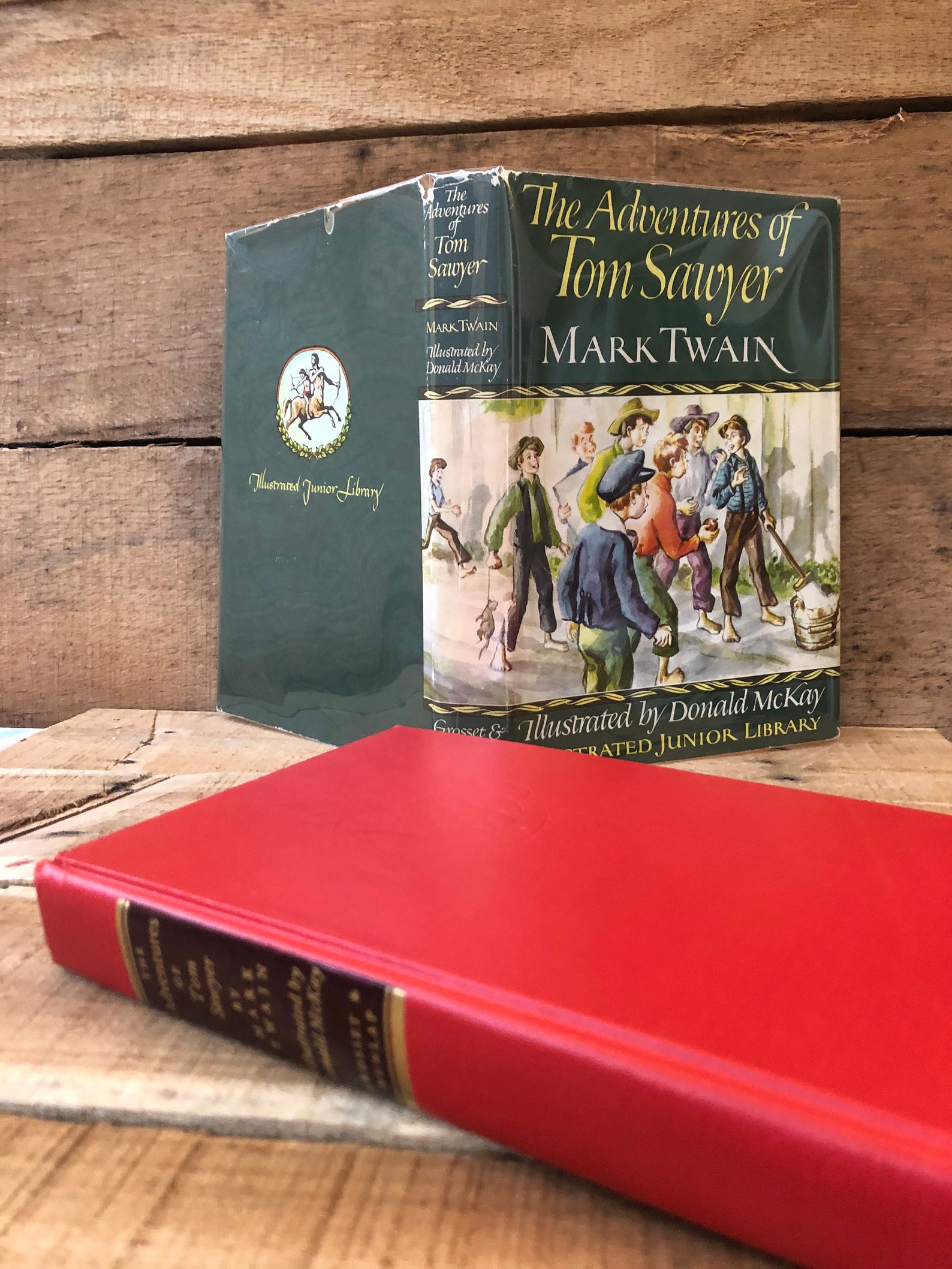 The Adventures of Tom Sawyer by Mark Twain Illustrated Junior - Etsy