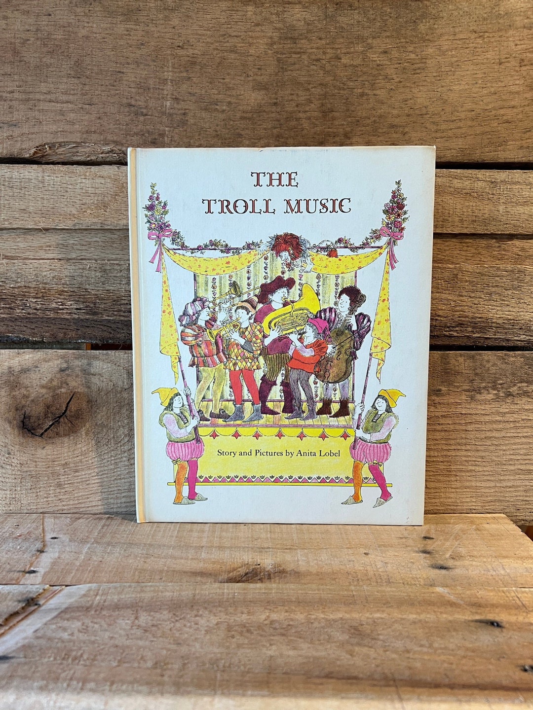 The Troll Music by Anita Lobel: Weekly Reader 1966 - Etsy
