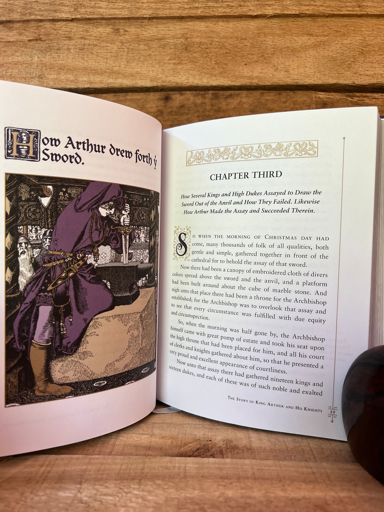 The Story of King Arthur and His Knights, Written and Illustrated by ...