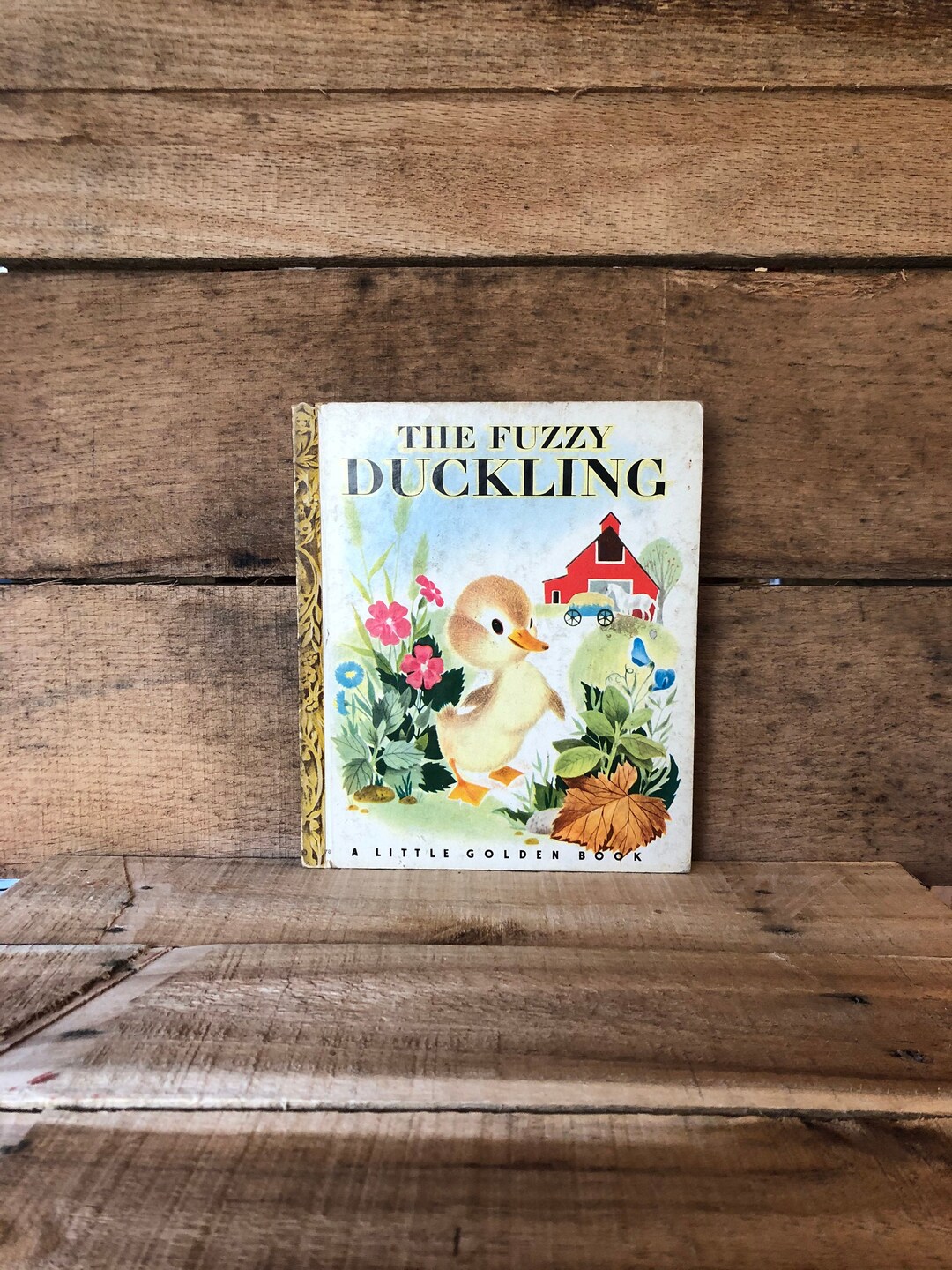 The Fuzzy Duckling: A Little Golden Book First Edition 1949 - Etsy