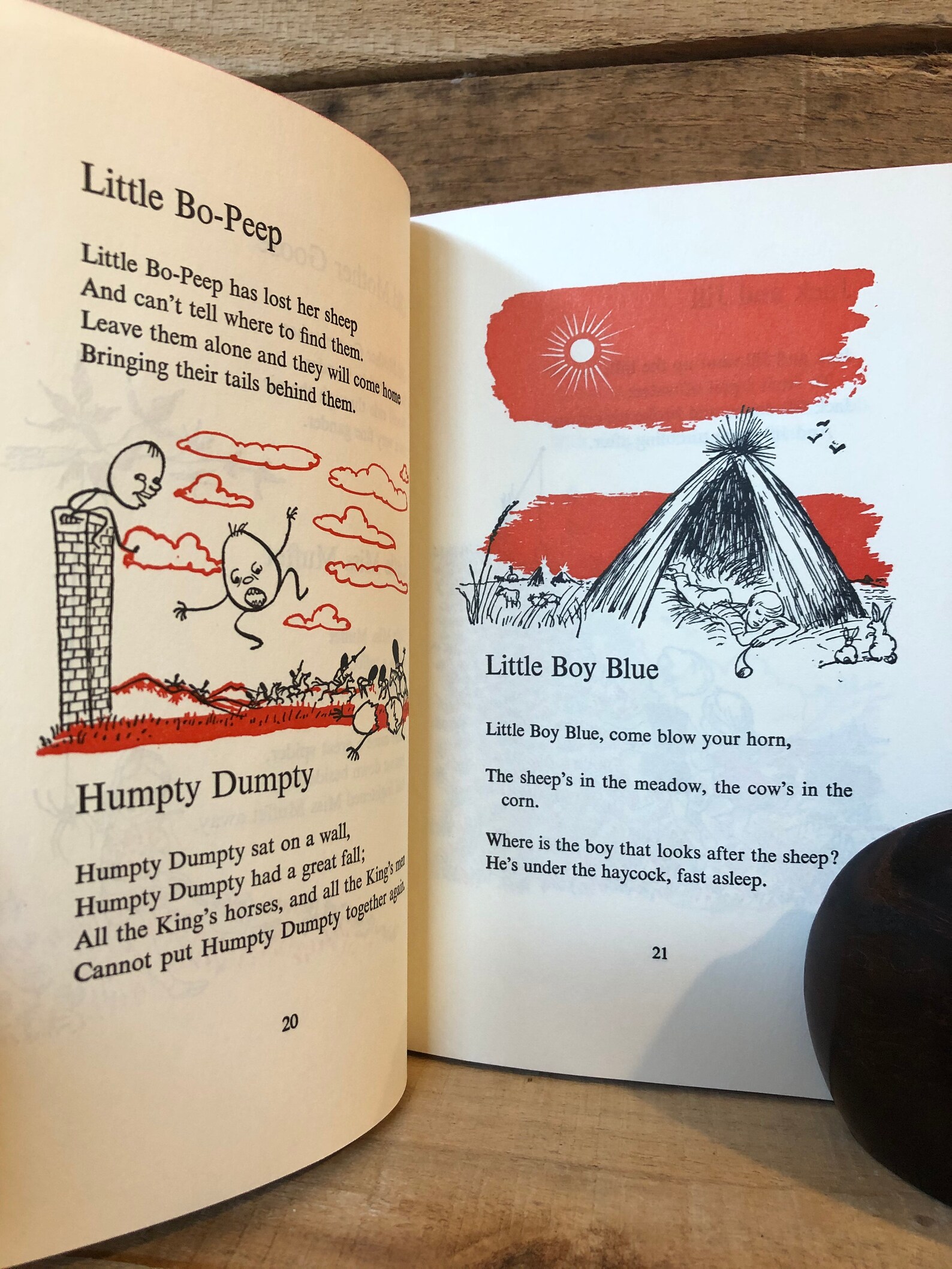 The Rainbow Mother Goose Illustrated by Lili Cassel: 1947 - Etsy