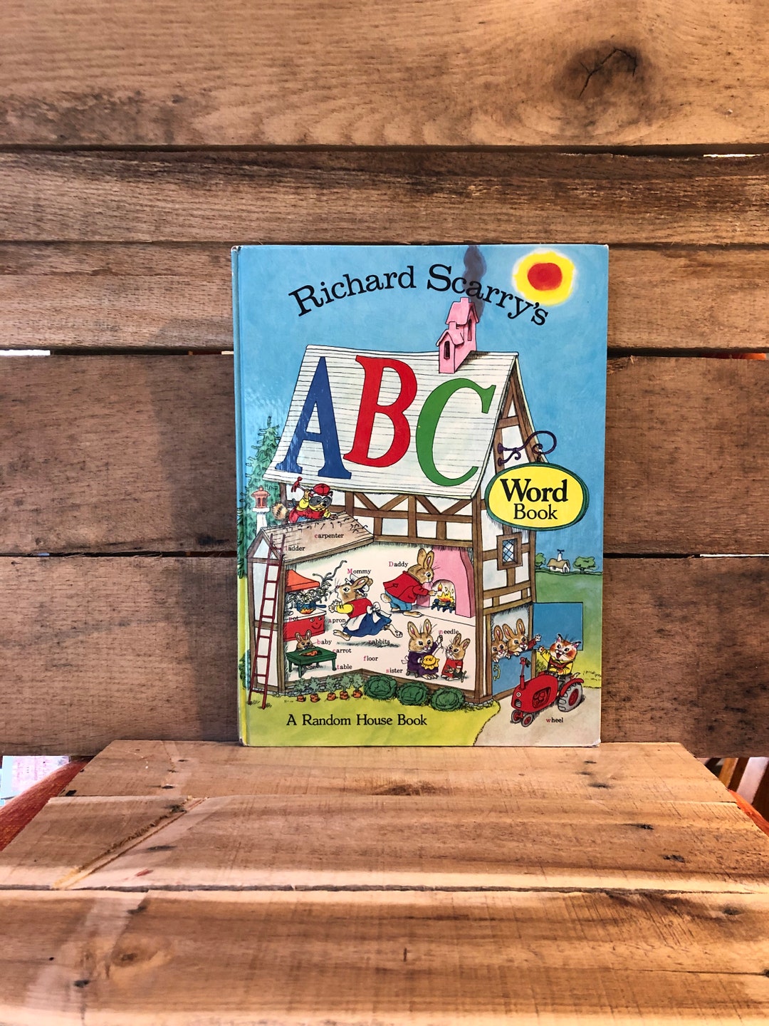 Richard Scarry's ABC Word Book: 1971 - Etsy