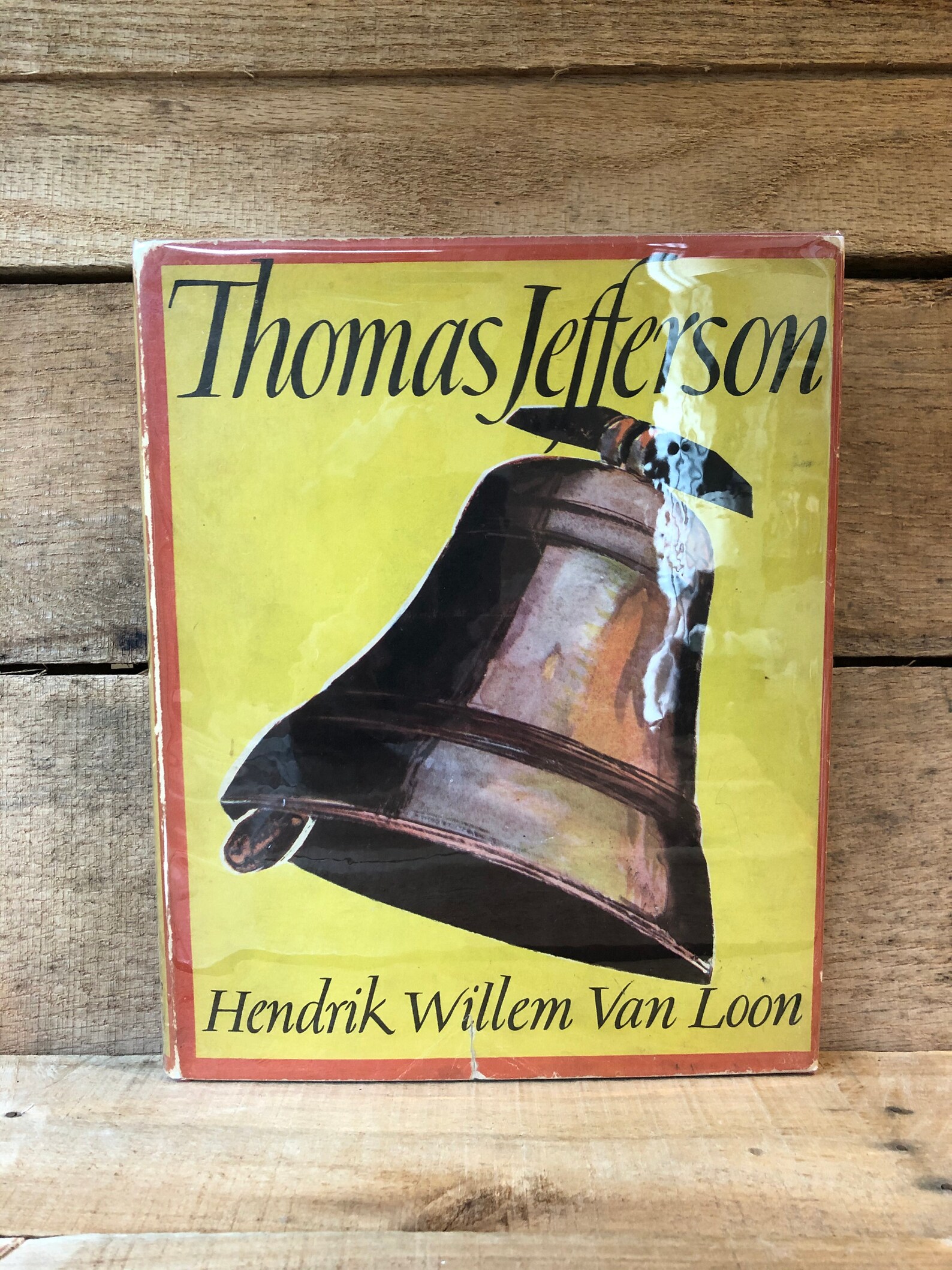 Thomas Jefferson by Hendrik Willem Van Loon: With Dust Jacket - Etsy