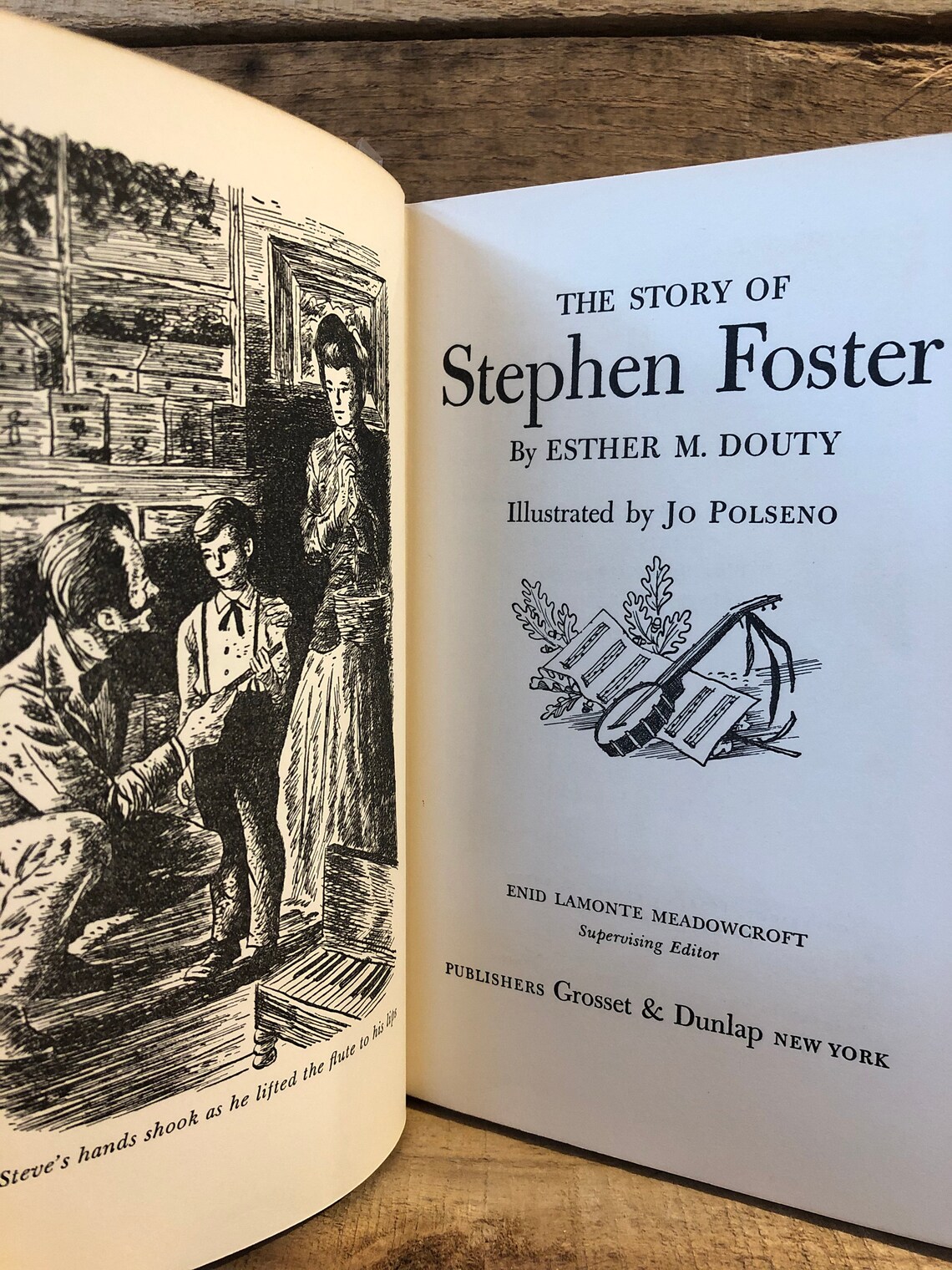 The Story of Stephen Foster Signature Books With Dust Jacket - Etsy