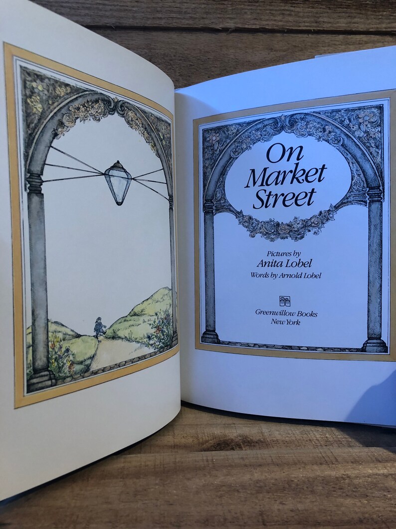 On Market Street by Arnold Lobel, Illustrated by Anita Lobel: With Dust ...