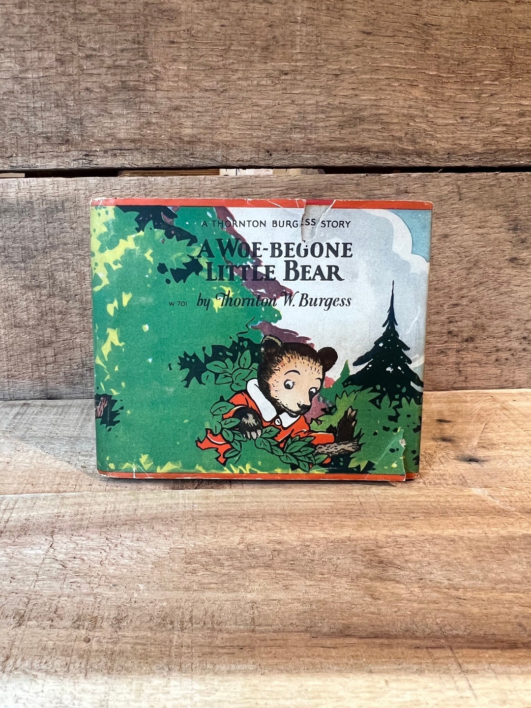 A Woe-begone Little Bear- A Cubby Book by Thornton W. Burgess: With ...