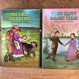 Boxed Set of Eight Laura Ingalls Wilder Scholastic Paperback Books ...