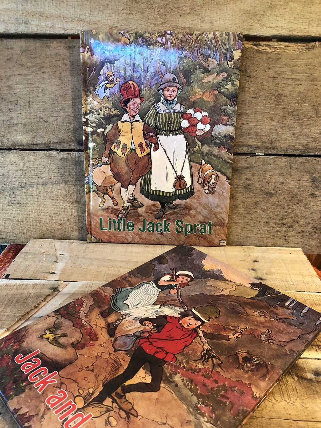 Nursery Rhymes: Jack and the Beanstalk and Little Jack Sprat - Etsy