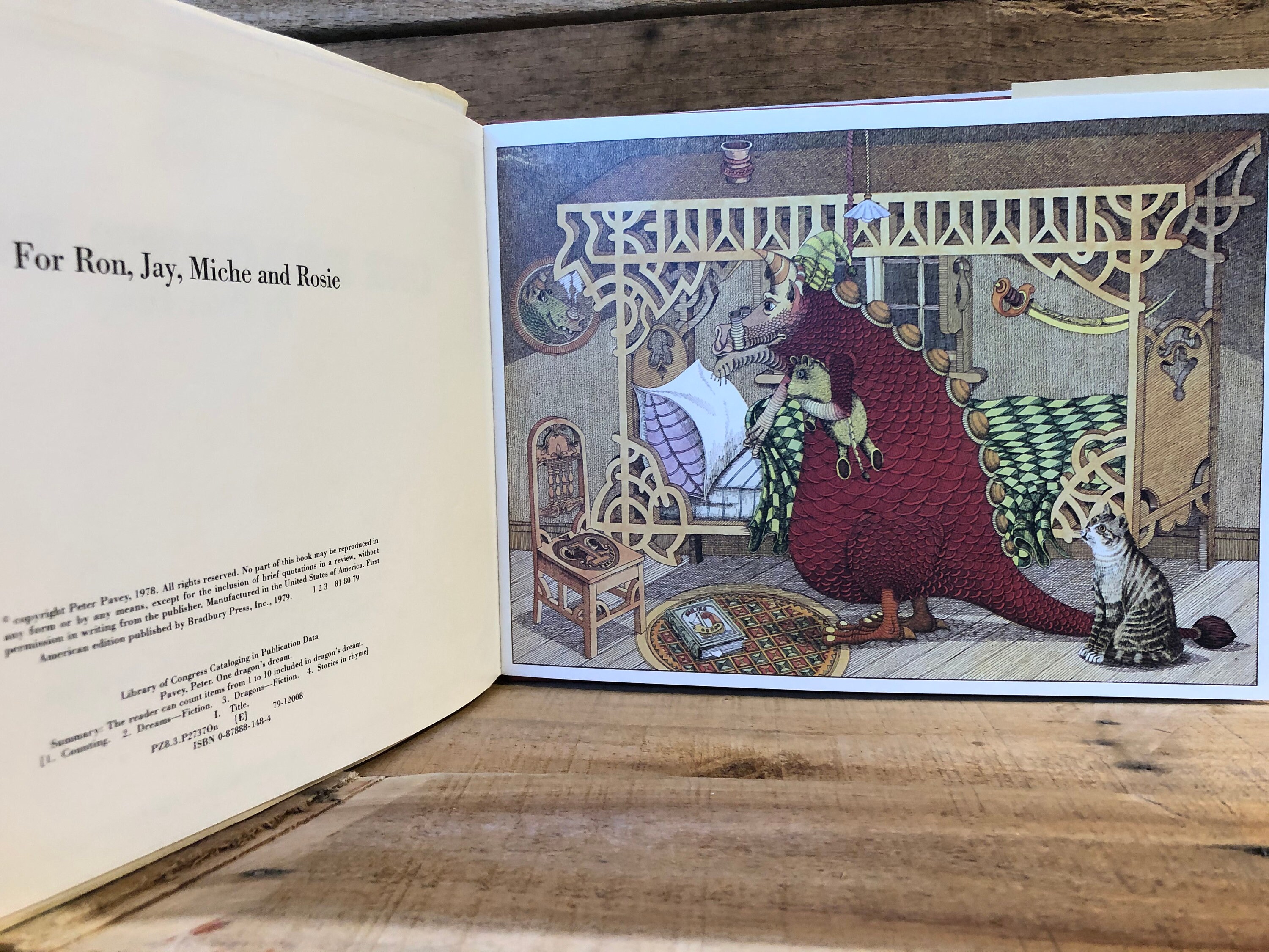 One Dragon's Dream by Peter Pavey: With Dust Jacket 1979 | Etsy