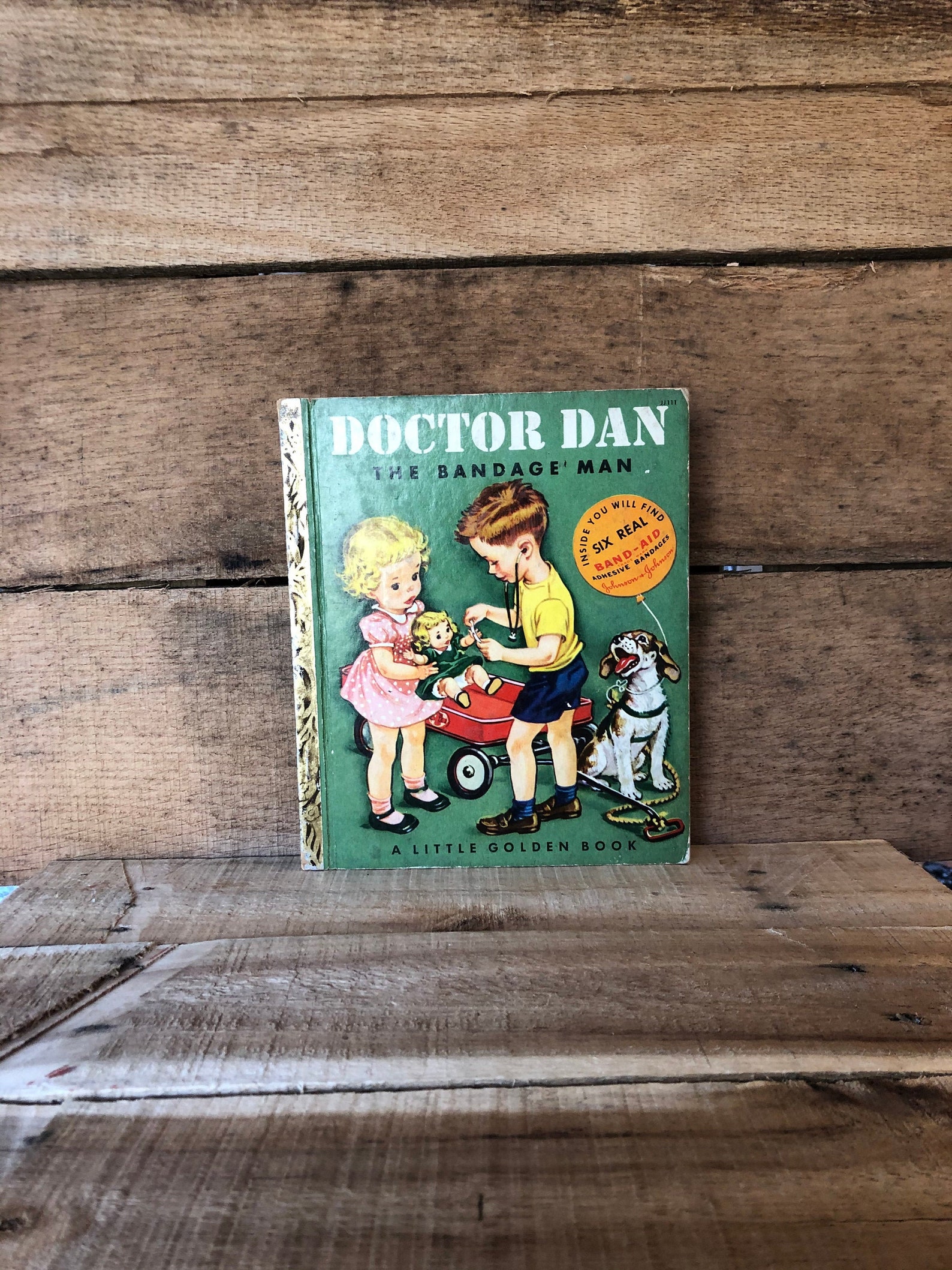 Doctor Dan the Bandage Man: A Little Golden Book First Edition - Etsy