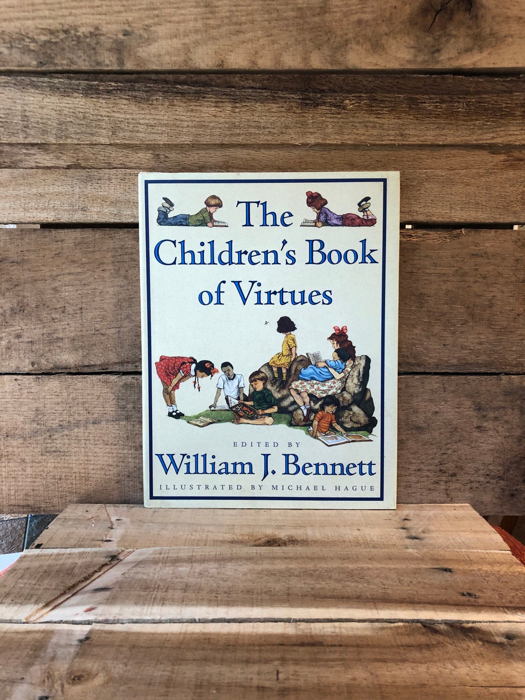 The Children's Book of Virtues Edited by William J. Bennett Illustrated ...