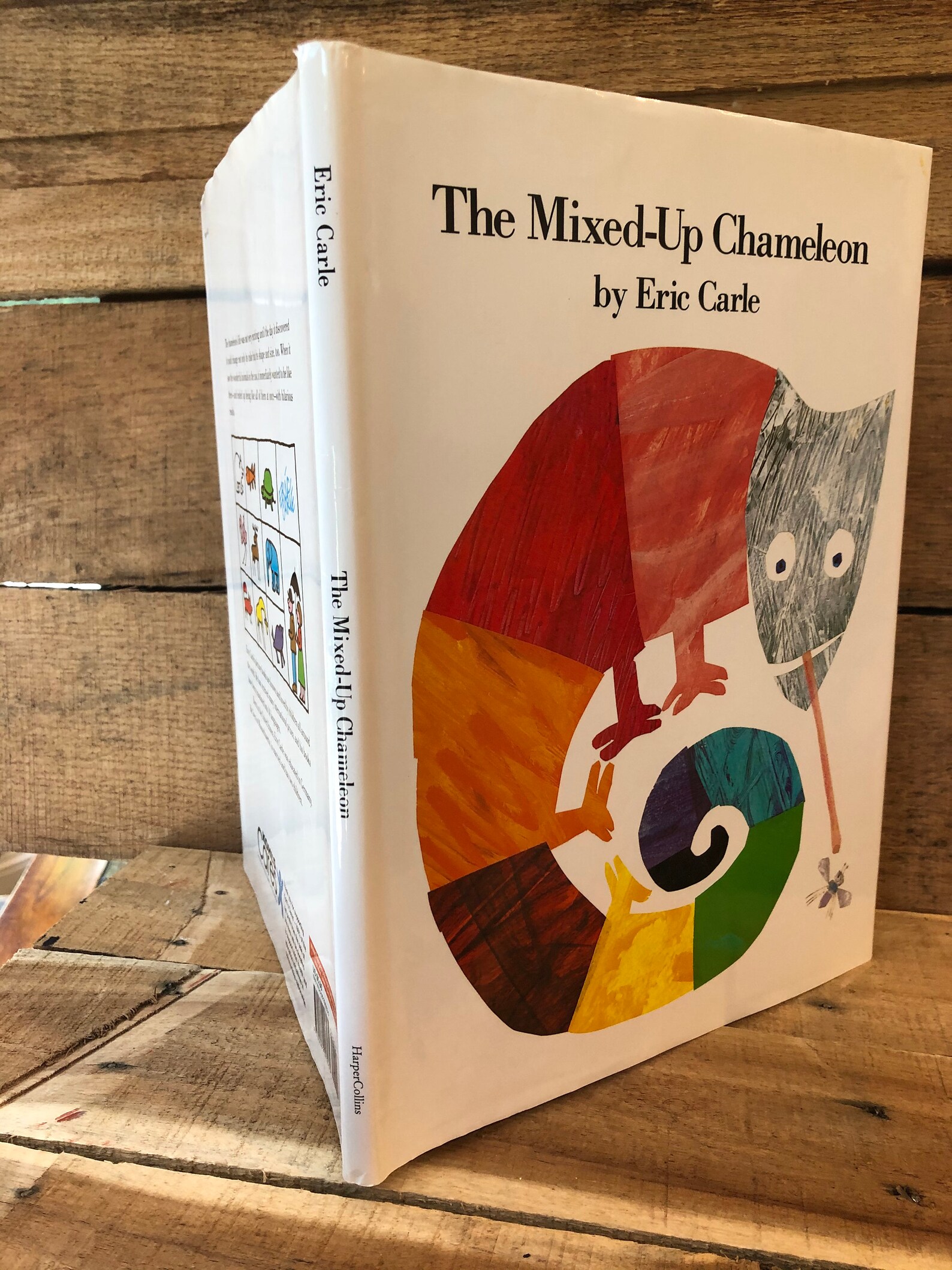 The Mixed-up Chameleon by Eric Carle: With Dust Jacket - Etsy