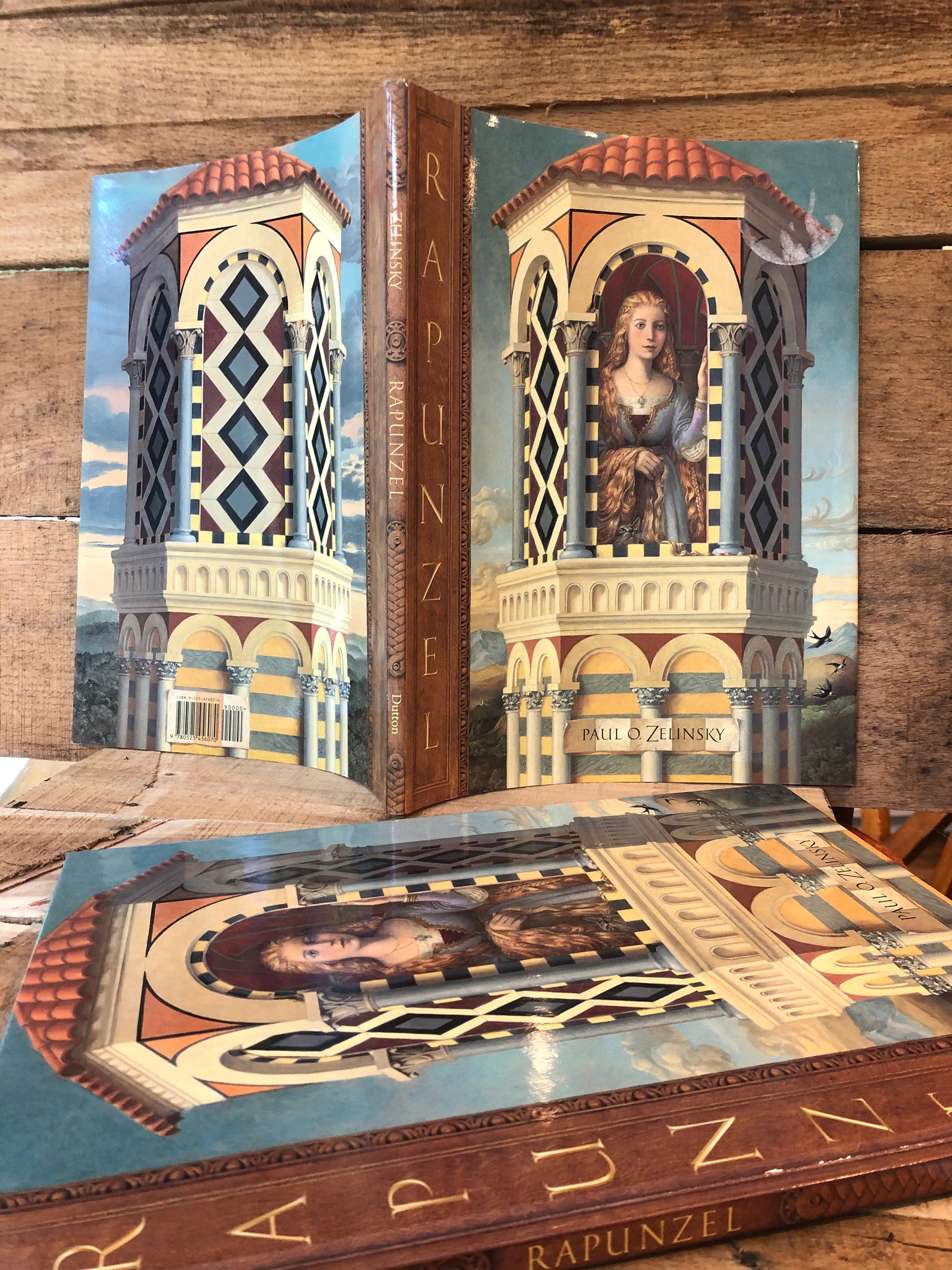 Rapunzel Illustrated by Paul Zelinsky: With Dust Jacket 1997 | Etsy