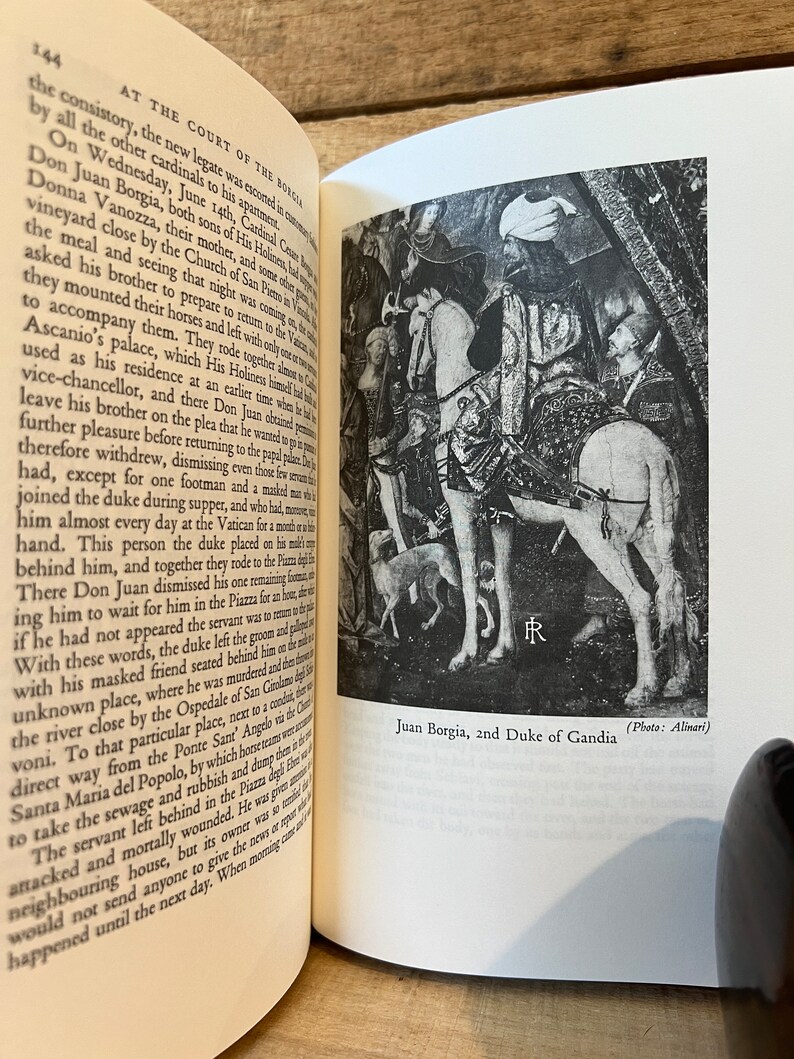 At the Court of the Borgia: the Folio Society With Slipcase 1990 - Etsy
