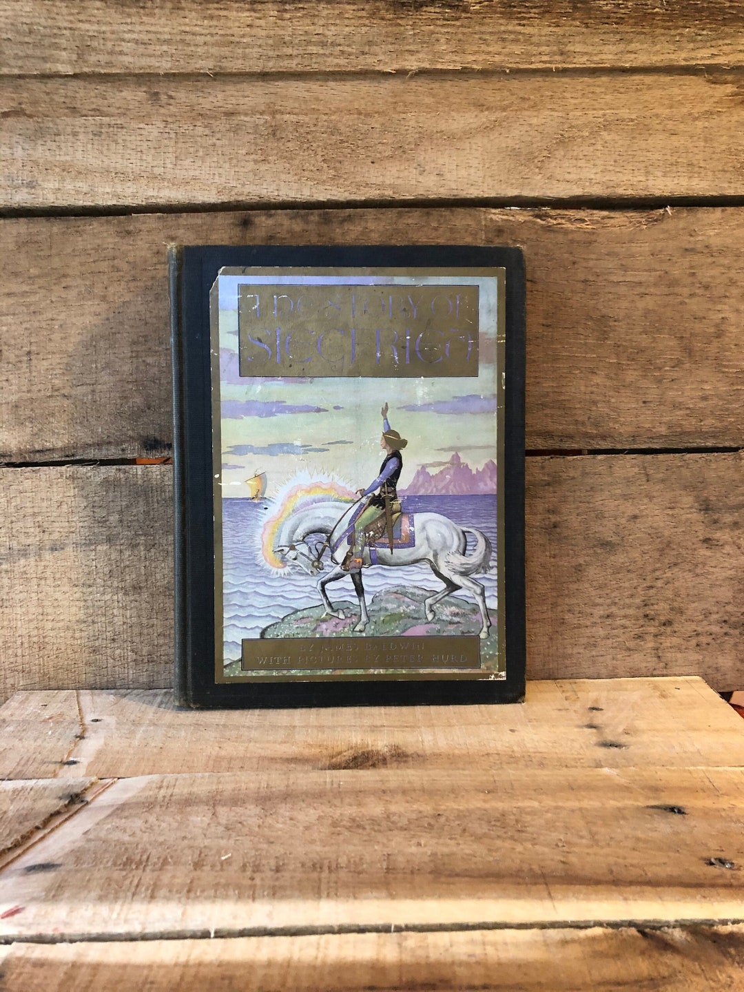 The Story of Siegfried by James Baldwin, Illustrated by Peter Hurd: 1931 - Etsy