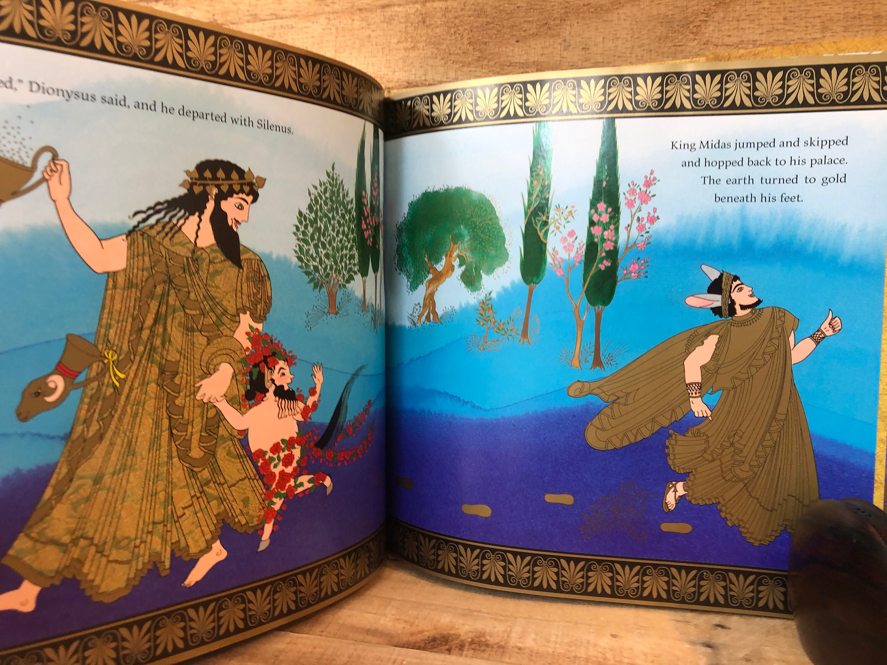 King Midas And Dionysus