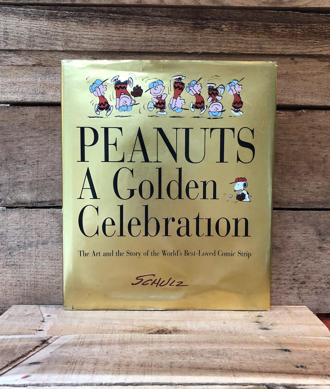 Peanuts- A Golden Celebration by Charles M. Schulz: With Dust Jacket ...
