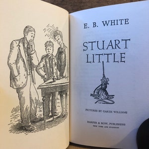 Stuart Little by E. B. White: With Dust Jacket 1945 - Etsy