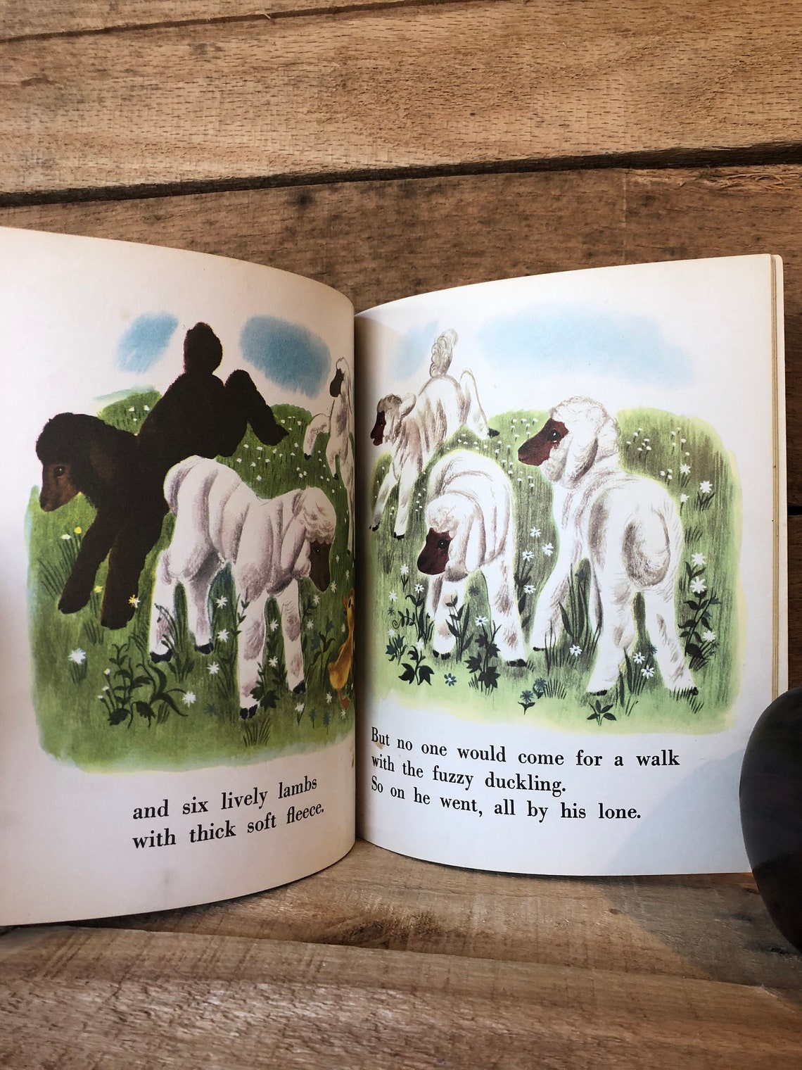 The Fuzzy Duckling: A Little Golden Book First Edition 1949 | Etsy