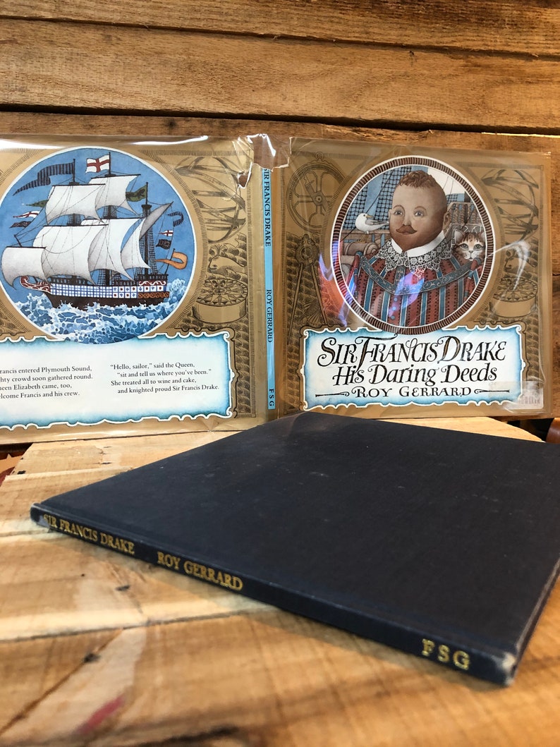 Sir Francis Drake His Daring Deeds by Roy Gerrard: With Dust - Etsy