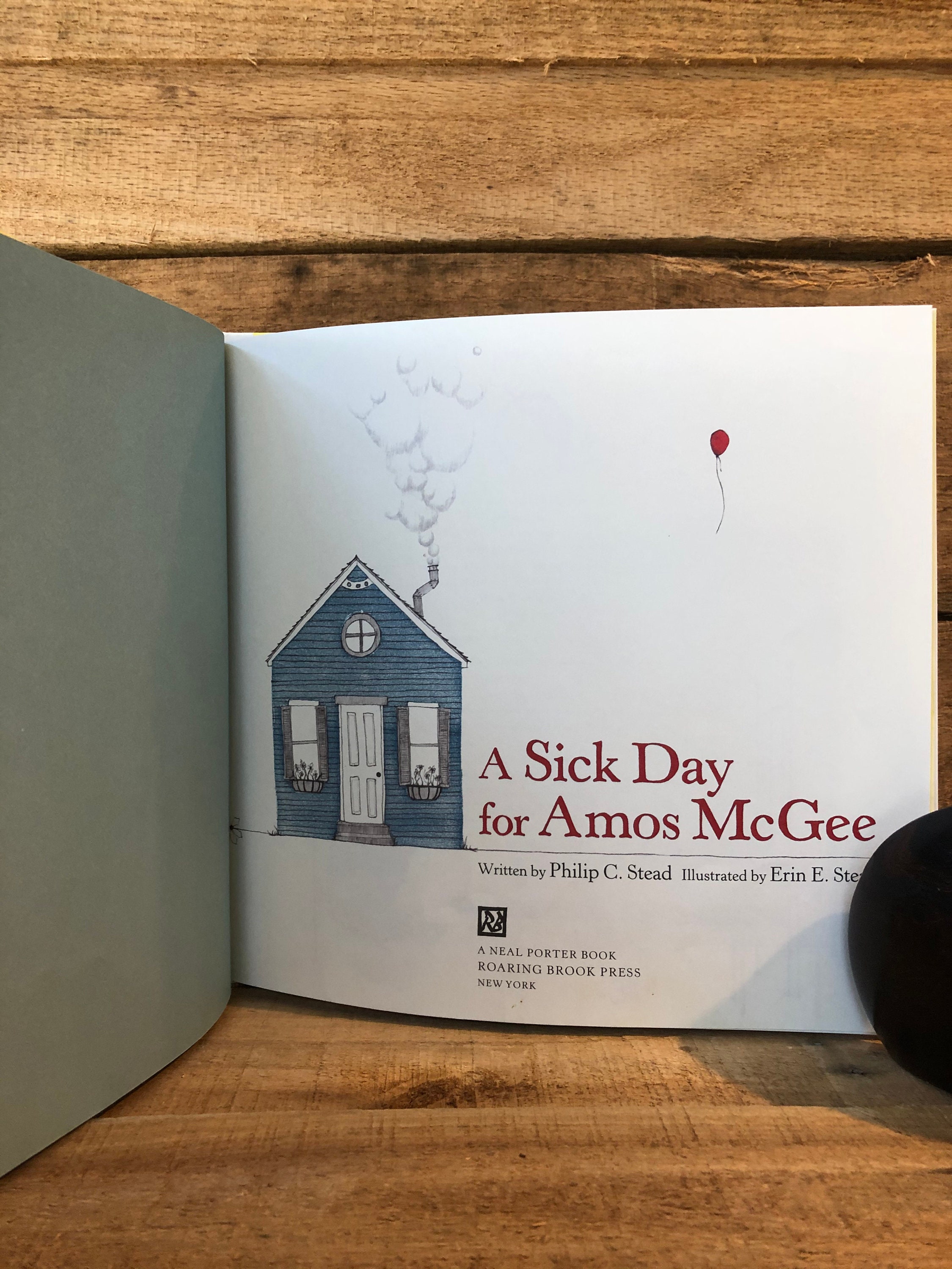 A Sick Day for Amos Mcgee by Philip C. Stead 2010 First - Etsy UK