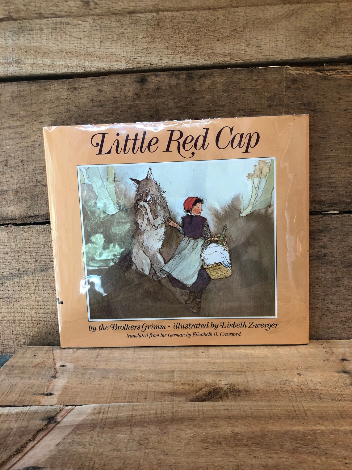 Little Red Cap Illustrated by Lisbeth Zwerger: With Dust - Etsy