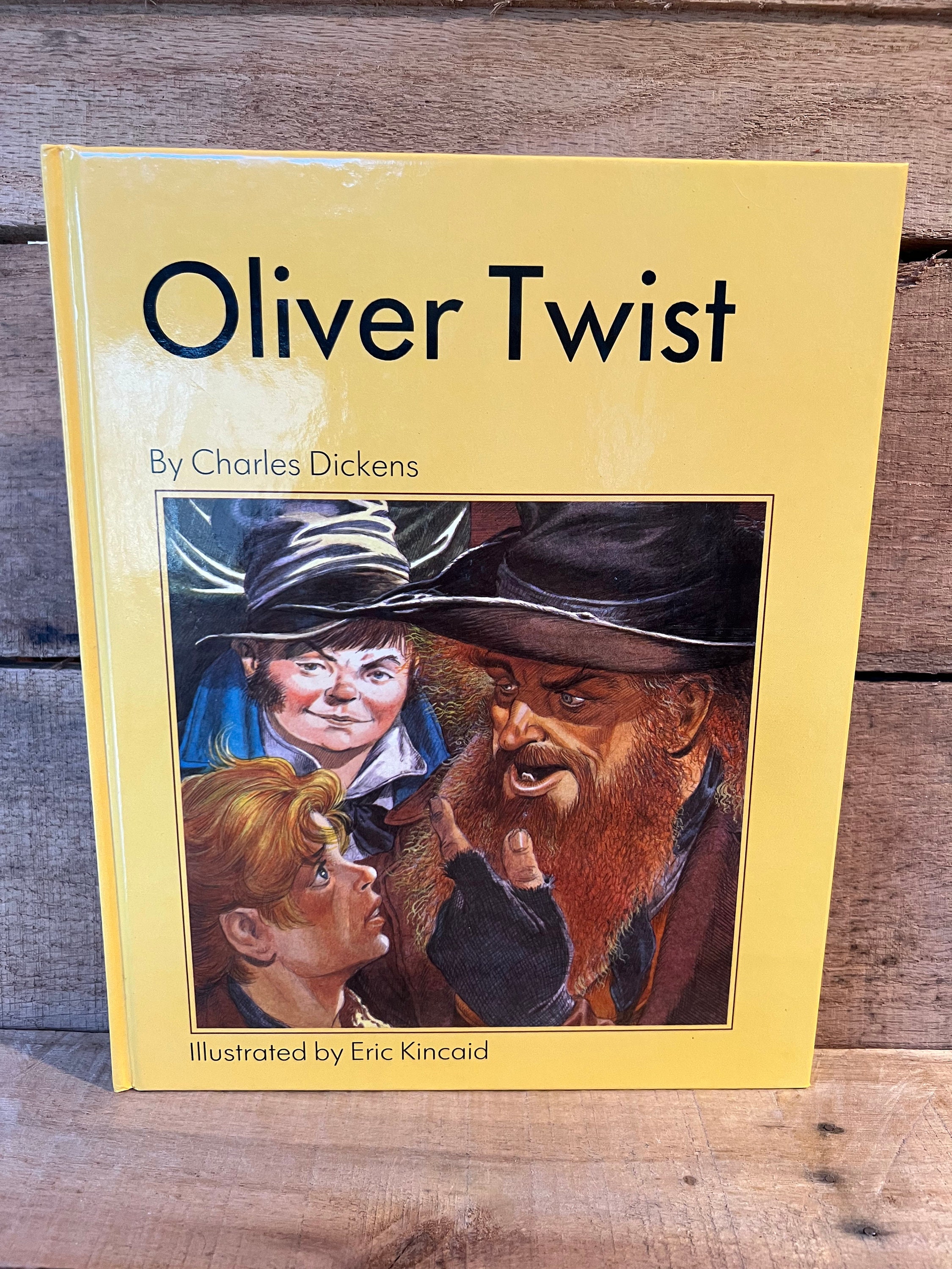 Oliver Twist by Charles Dickens Adapted by Peter Oliver - Etsy