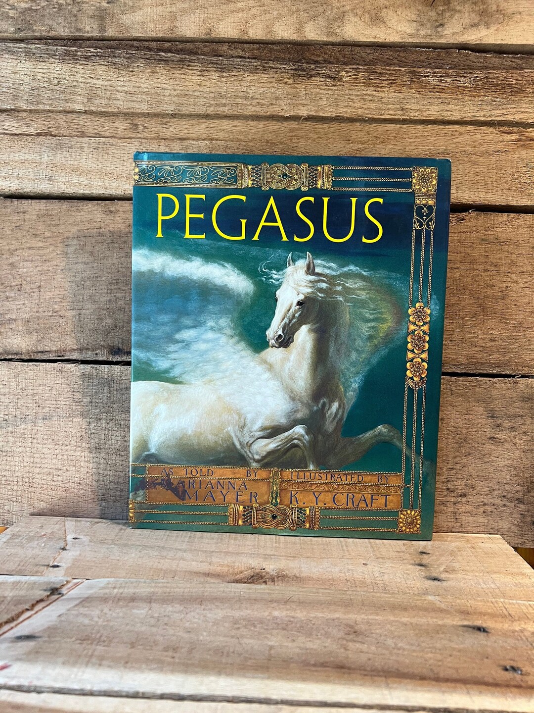 Pegasus Illustrated by K. Y. Craft: With Dust Jacket 1998 - Etsy