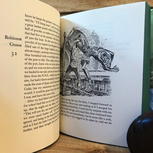 Robinson Crusoe Illustrated Junior Library: 1980 - Etsy