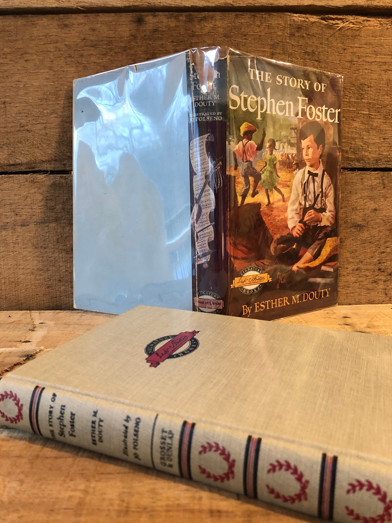 The Story of Stephen Foster Signature Books With Dust Jacket 1954 - Etsy