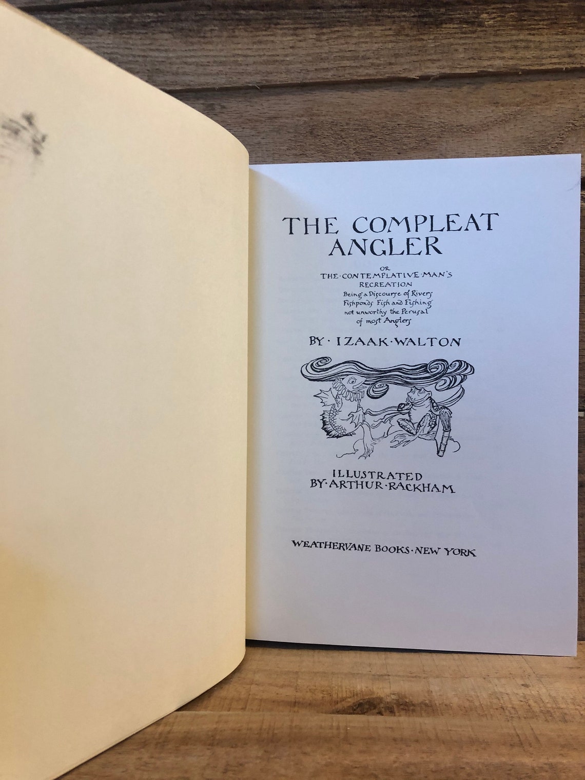 The Complete Angler by Izaak Walton, Illustrated by Arthur Rackham ...
