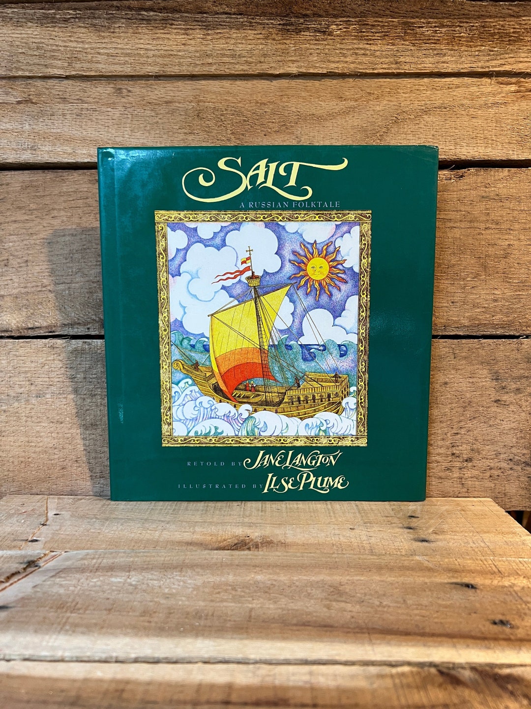 Salt A Russian Folktale, Retold by Jane Langton, Illustrated by Ilse ...