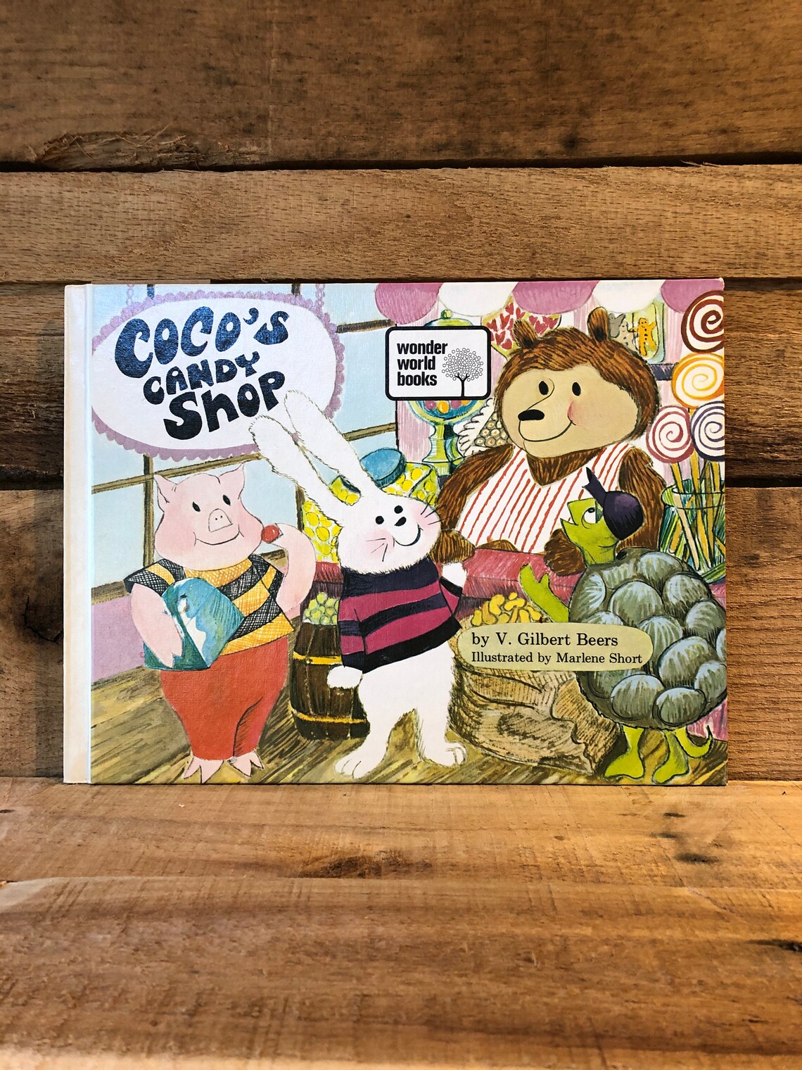 Coco's Candy Shop by V. Gilbert Beers: Wonder World Books | Etsy