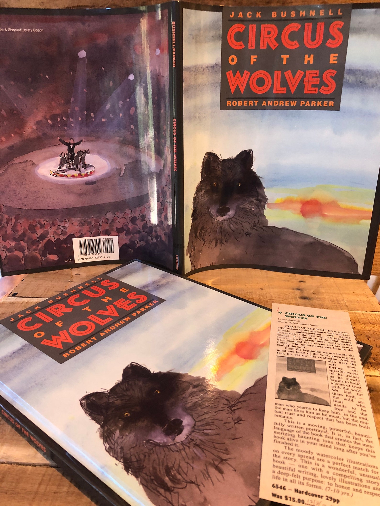 Circus of the Wolves: With Dust Jacket 1994 First Edition - Etsy