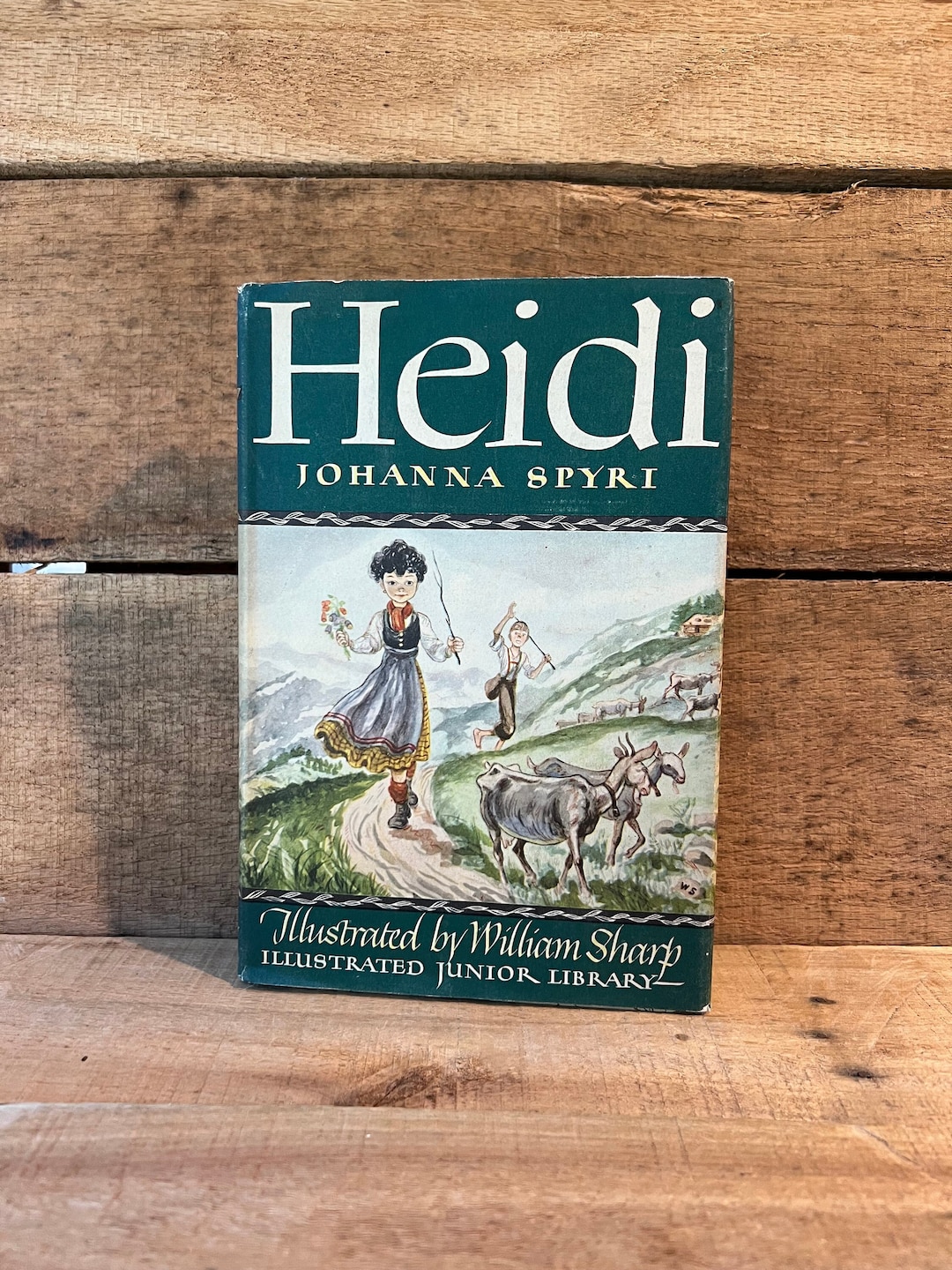 Heidi by Johanna Spyri, Illustrated Junior Library: With Dust Jacket ...