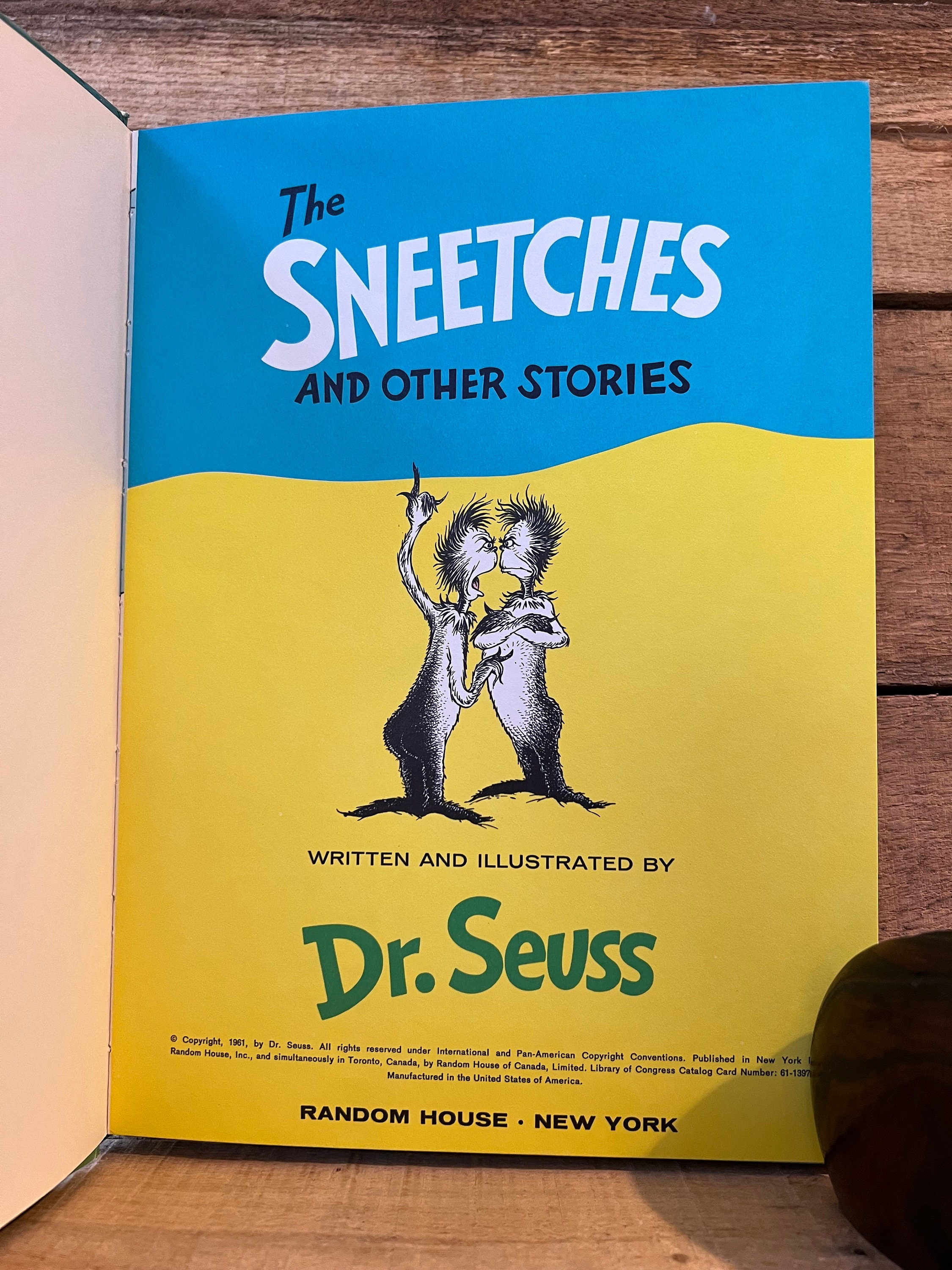 The Sneetches and Other Stories: Dr. Seuss 1961 - Etsy
