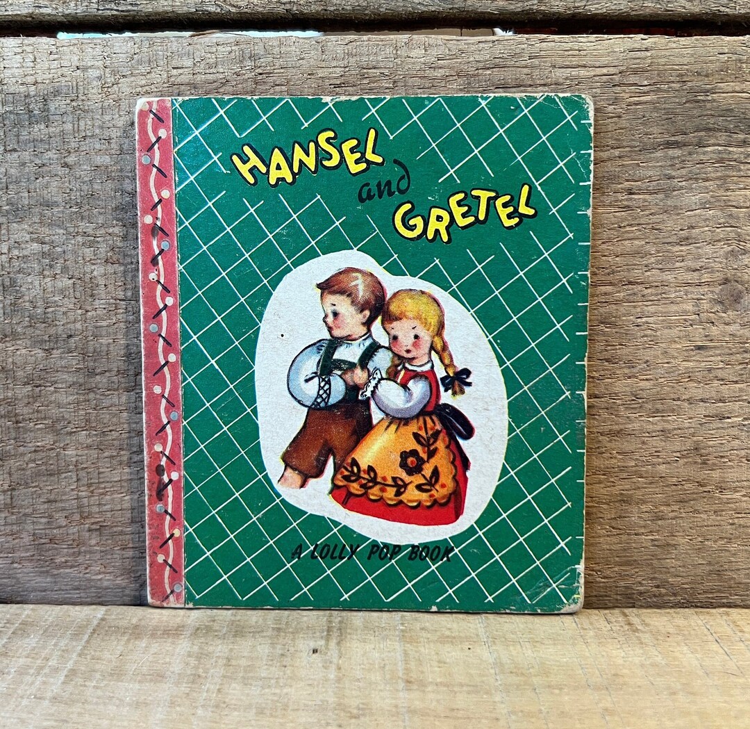 Hansel and Gretel, A Lolly Pop Book by Samuel Lowe Company, 1949 - Etsy