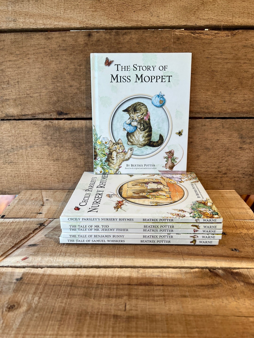 Set of Six Beatrix Potter Books: Frederick Warne - Etsy
