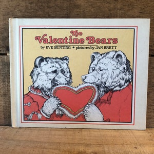 The Valentine Bears Illustrated by Jan Brett Weekly Reader 1983 - Etsy