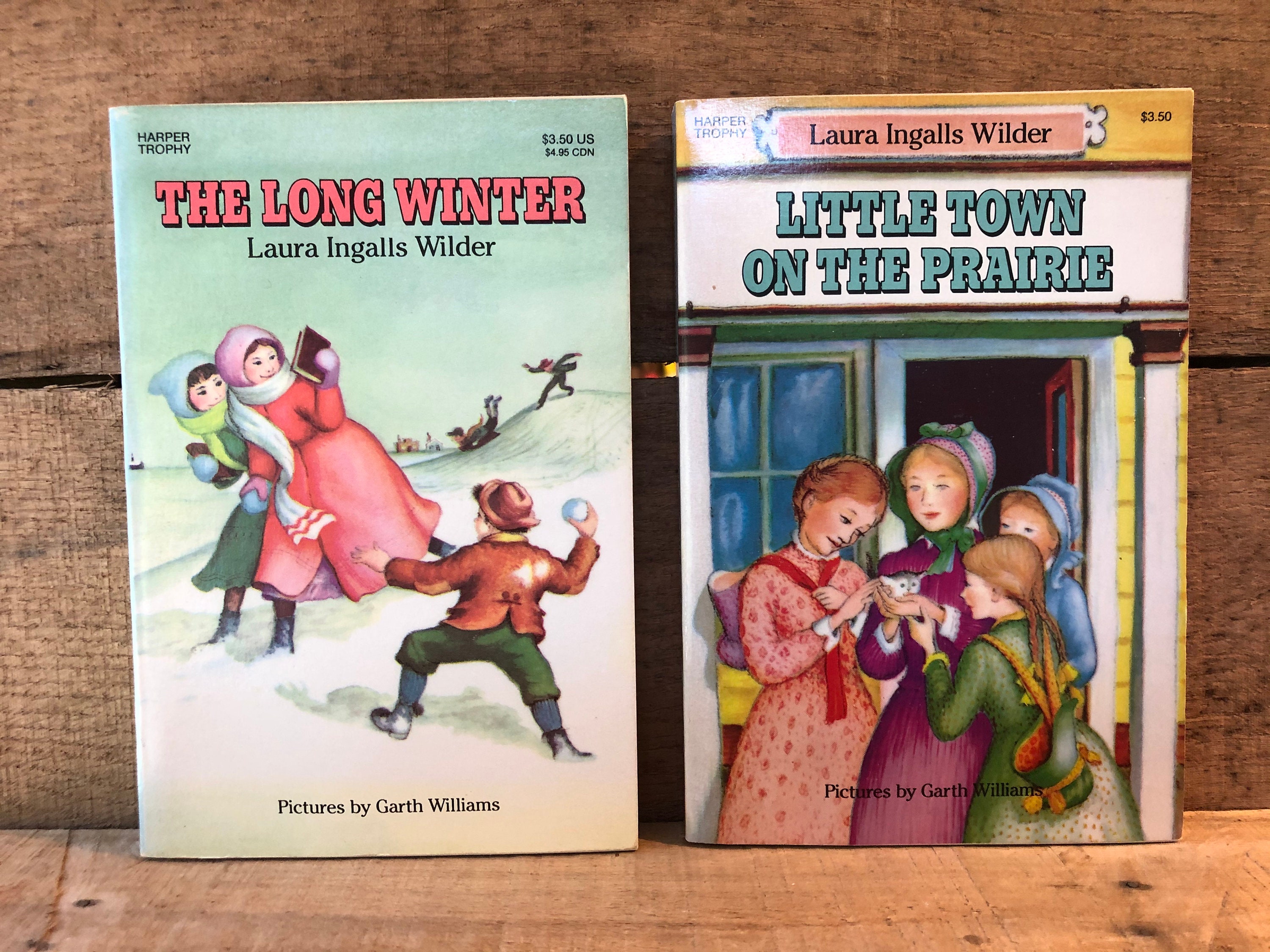 Boxed Set of Eight Laura Ingalls Wilder Scholastic Paperback - Etsy