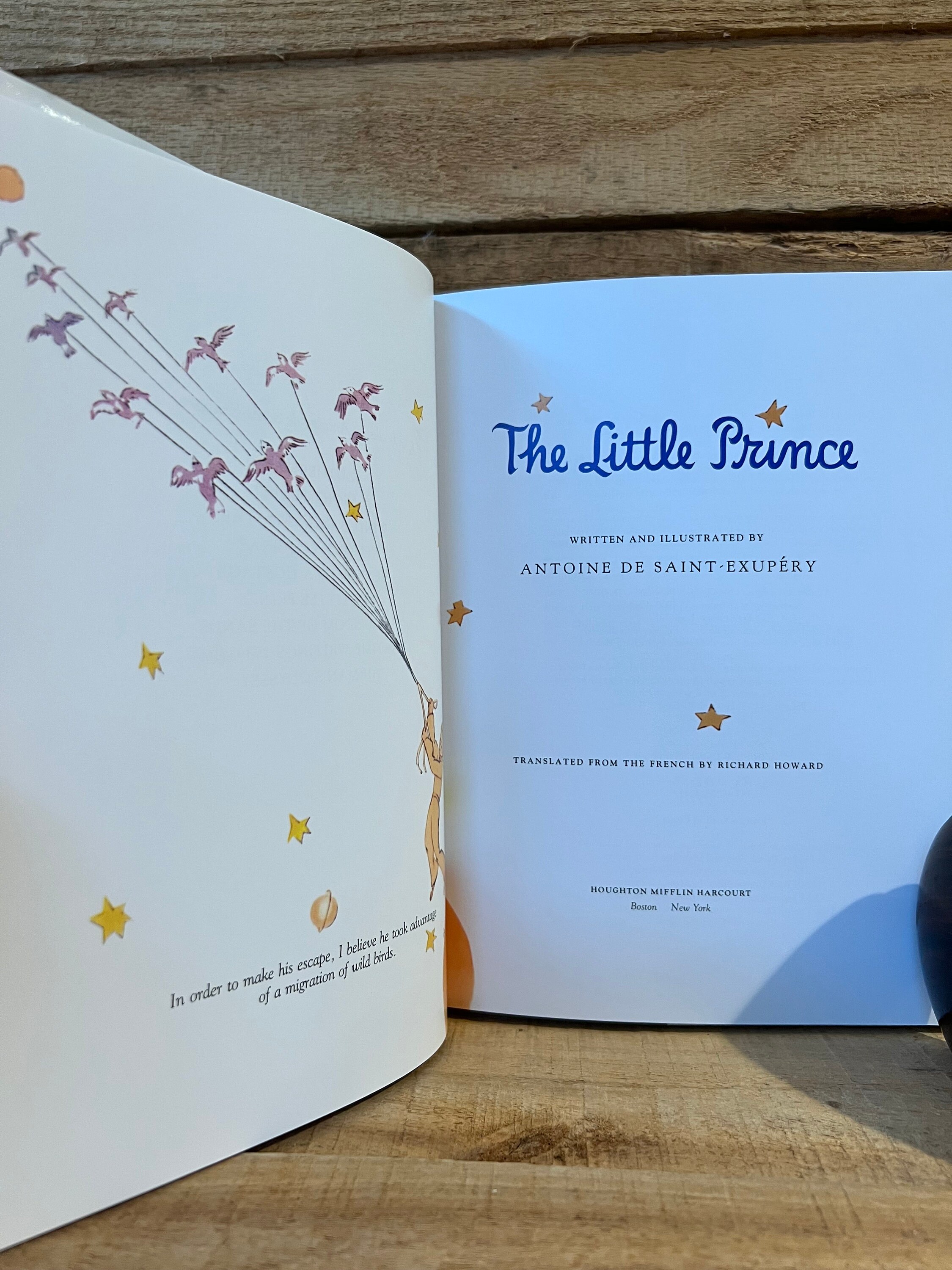 The Little Prince by Antoine De Saint-exupery: With Dust - Etsy