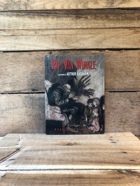 Rip Van Winkle by Washington Irving Illustrated by Arthur - Etsy